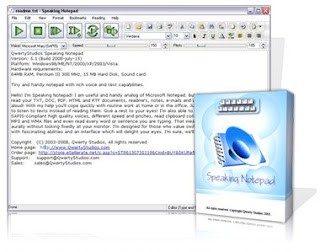 Speaking Notepad v6.0 :: Pixitonet